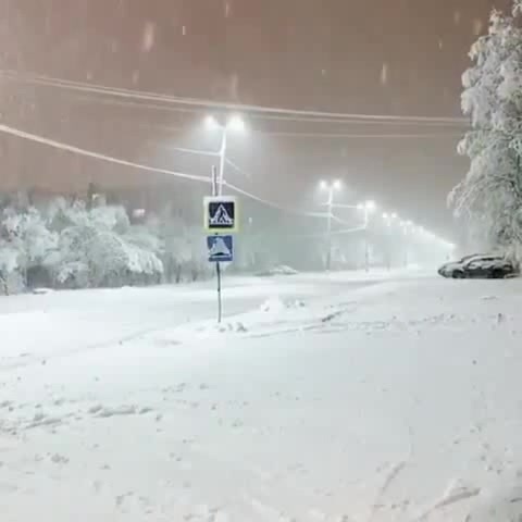 🎅 Зимний вечер ! Winter evening - Coub