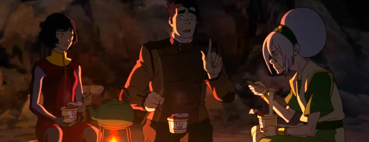 The Legend of Korra: Lin´s Dad [Scene HD] - Coub