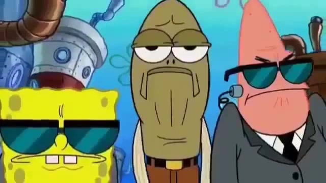 Men in black The series Spongebob - Coub
