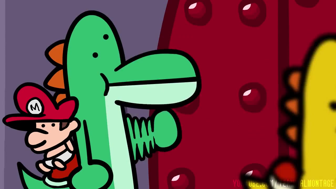 Something About Yoshi's Island ANIMATED (Loud Sound Warning) 🦎 - Coub