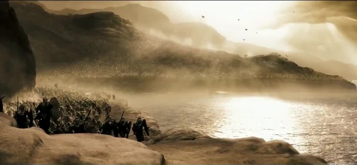 300 - First Battle Scene - Full HD 1080p - Earthquake. No Captain ...