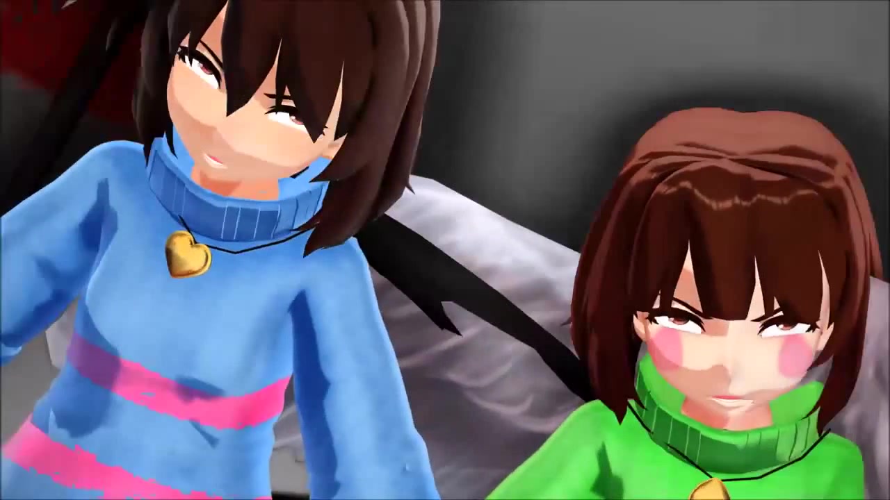 MMM/MMD Undertale Diamonds - Coub