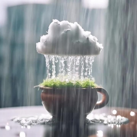 Аutumn rain. - Coub