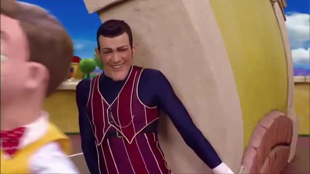 Master of Disguise, but every time Robbie says "Disguise" the pitch ...