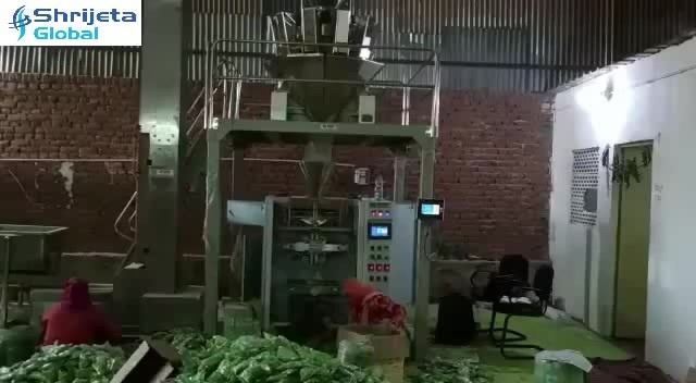 10 Head Multihead Jeera Packaging Machine - Whole Spices Pouch Packing ...