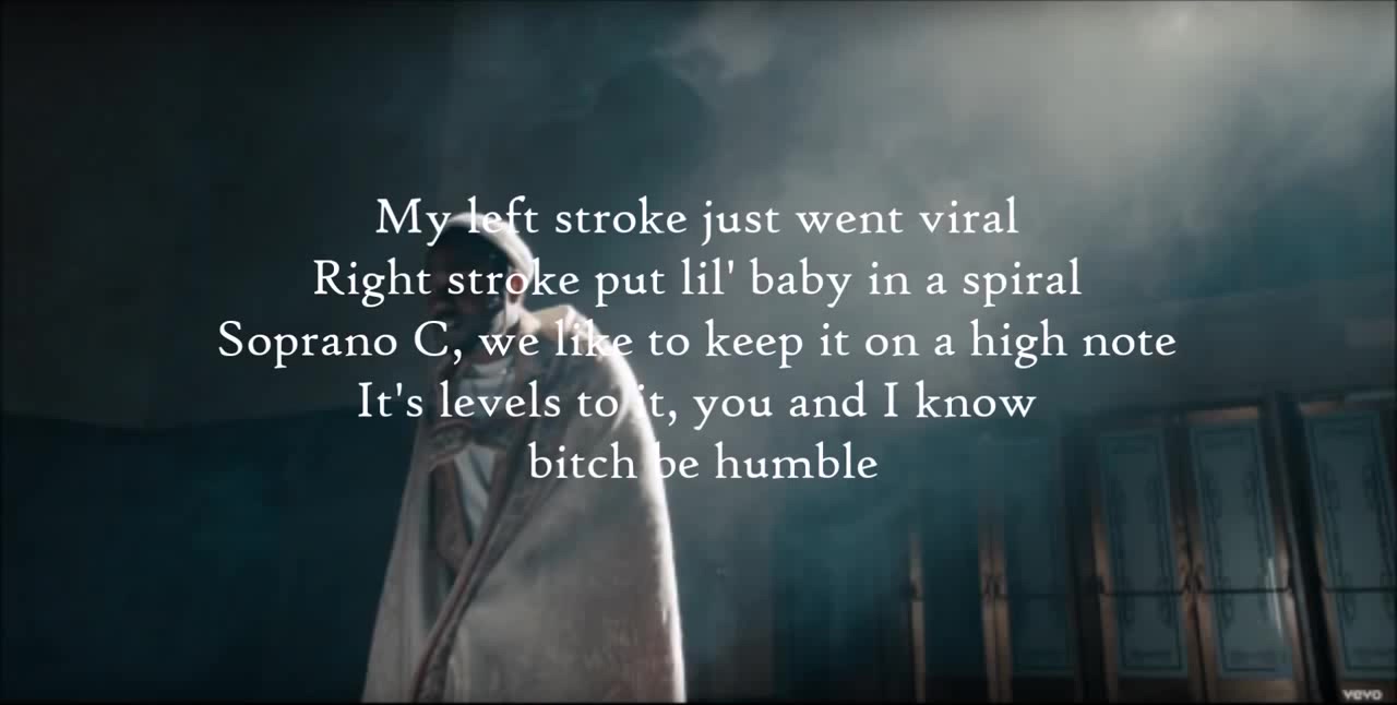 Kendrick Lamar - HUMBLE. Lyrics - Coub