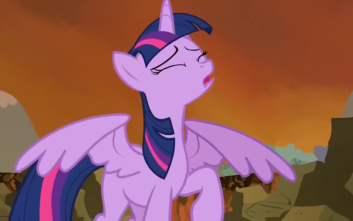 Twilight Sparkle falls down - drained of her magic - Coub