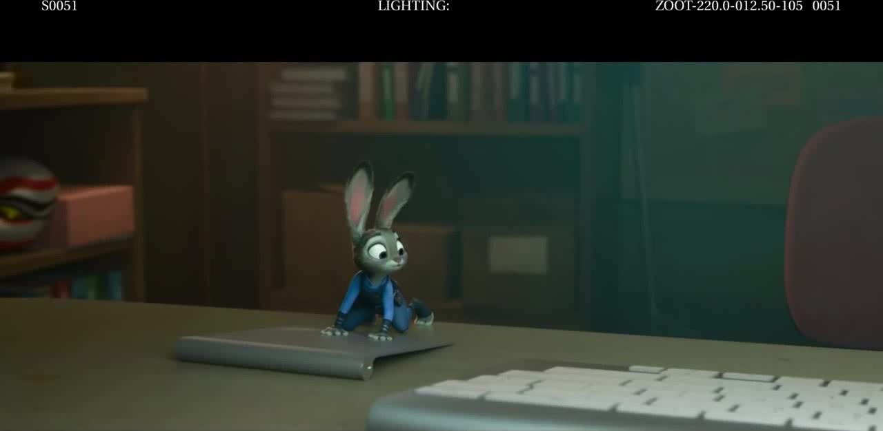 Zootopia - Deleted Scene - "Case Duty" - HD 720p - Coub