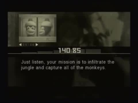Metal Gear Solid 3 - Snake Vs Monkey Intro Radio Call - Coub