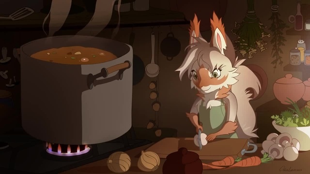 Cooking a mushroom soup - Coub - The Biggest Video Meme Platform