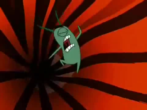 Plankton Falling Through a Vortex - Coub