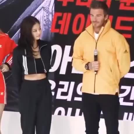 Jennie & David Beckham - Coub
