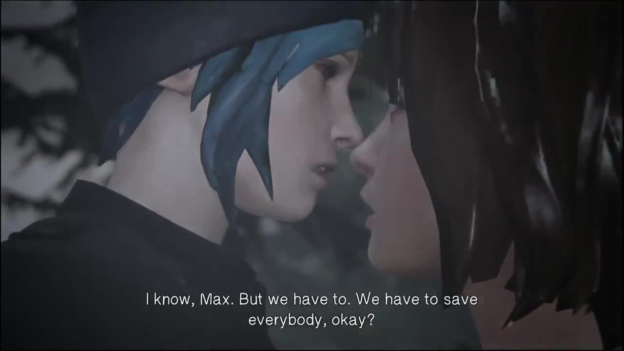Max and Chloe Kiss - Chloe's Goodbye [Life is Strange] - Coub
