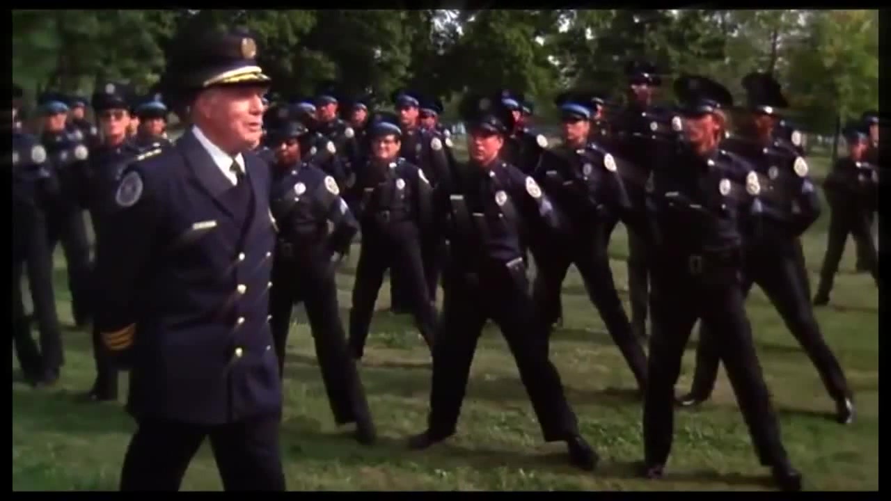 Полицейская академия. | Police academy. Funny. - Coub
