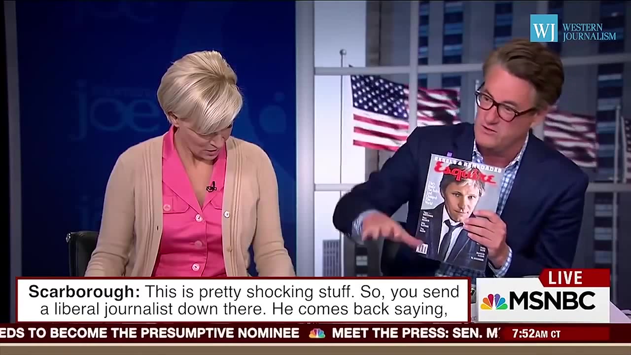 Liberal reporter shocks Morning Joe for agreeing with Trump on illegal ...