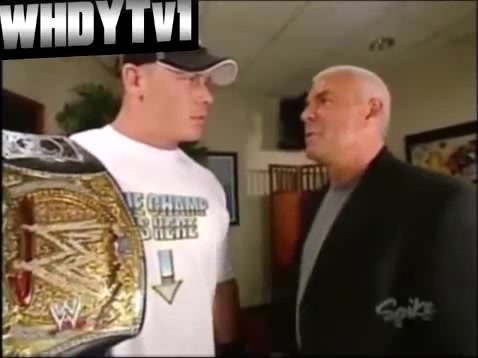 WWE RAW 6/6/2005 - John Cena and Eric Bischoff Backstage Segment - Coub - The Biggest Video Meme ...