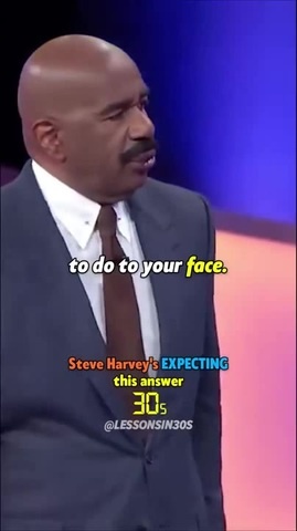 Steve Harvey's EXPECTING this answer - Coub