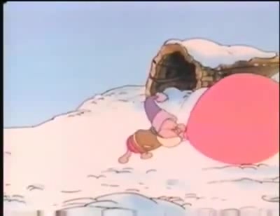 Piglet's inflation blowback via balloon - Coub