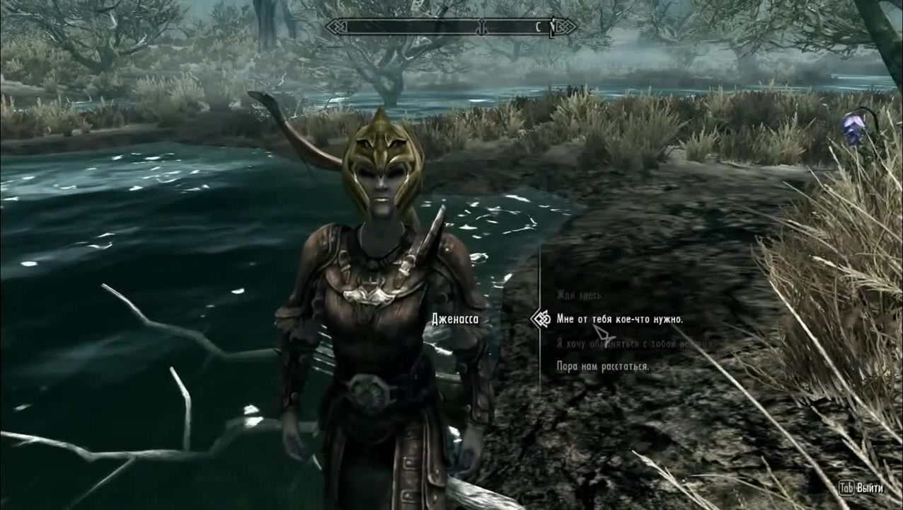 Skyrim за кадром: "Мне от тебя кое-что нужно..." - Coub