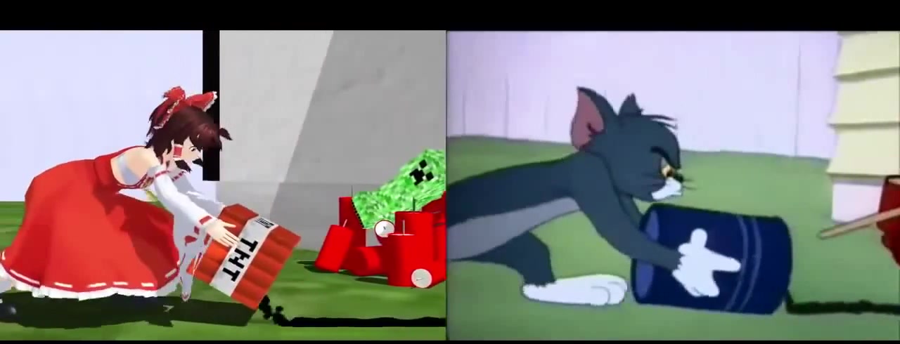 Tom and Jerry MMD version - Coub