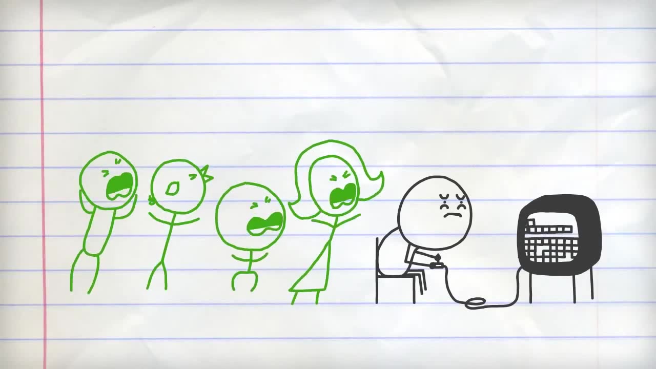 Plight of the Living Dude | Pencilmation Cartoon #24 - Coub