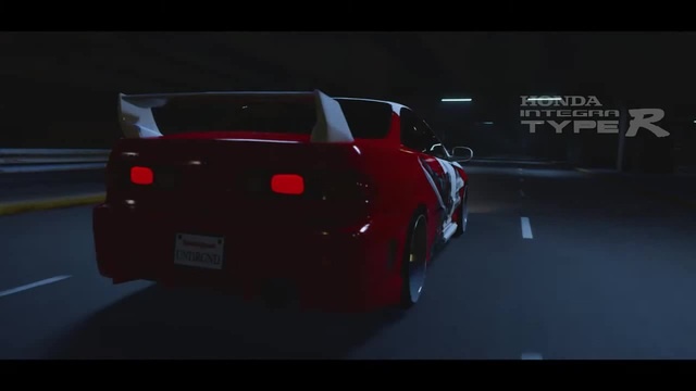 The most popular cars from the game NFS Underground / Blender Cinematic - Coub