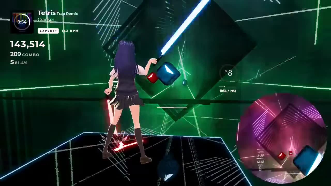 BeatSaber - Tetris (trap Remix) - Coub - The Biggest Video Meme Platform