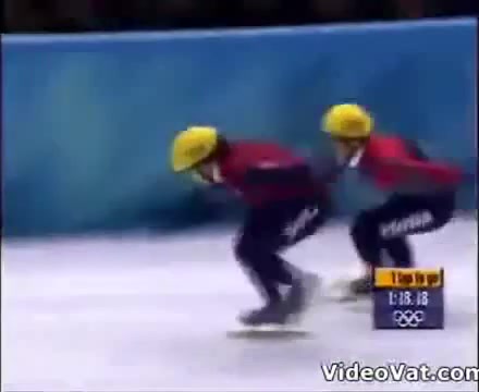 Speed Skating 1,000 Meters - Steven Bradbury 2002 Olympics - Coub - The ...