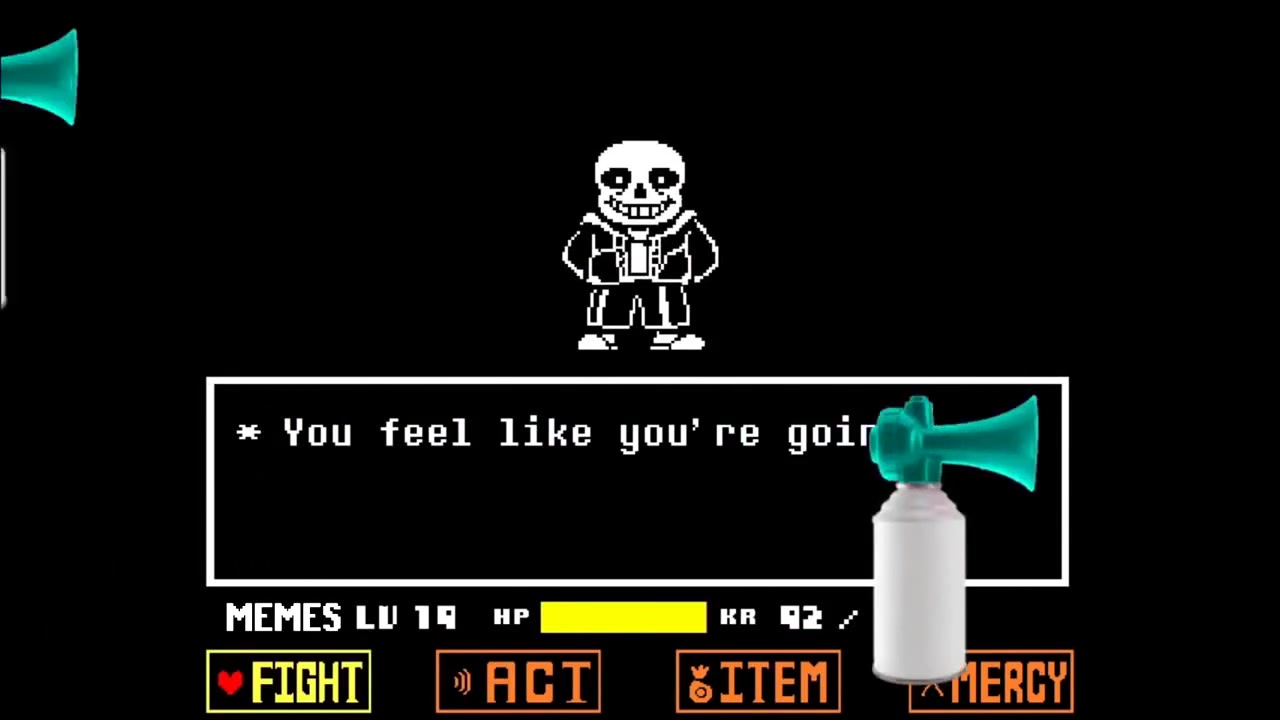 Undertale Megalovania - MLG Airhorn Remix - Coub