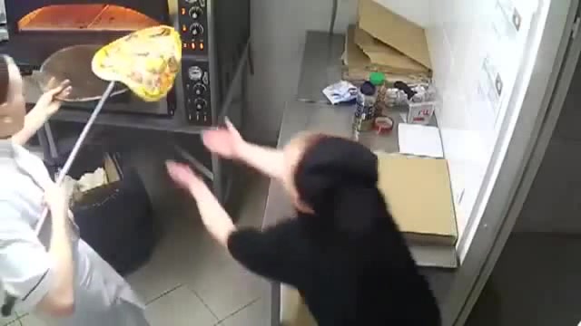 Taking A Pizza Out Of The Oven Fail - Coub - The Biggest Video Meme Platform
