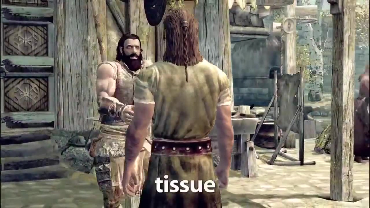 The Skyrim Shuffle. - Coub