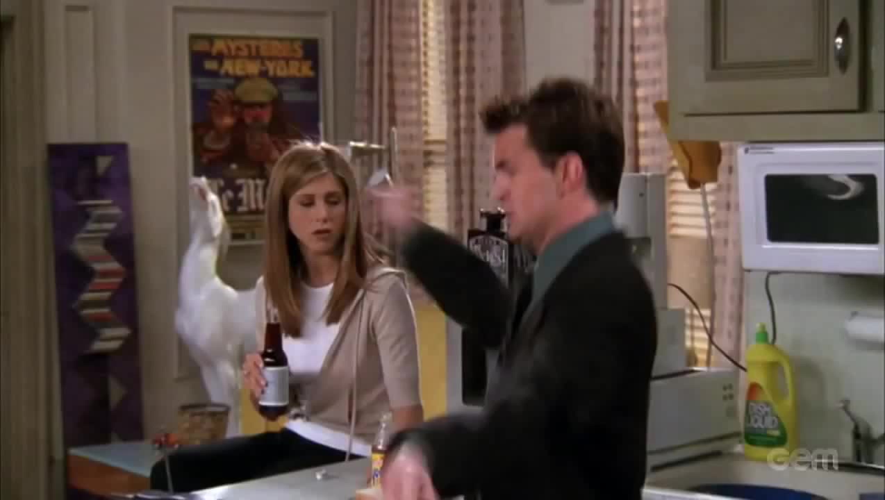 Friends - Chandler's Dance #1 - Coub