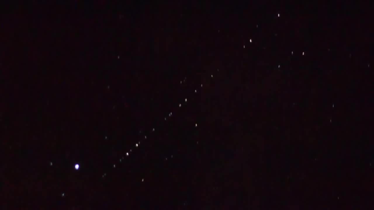 SpaceX Starlink Flares - Coub