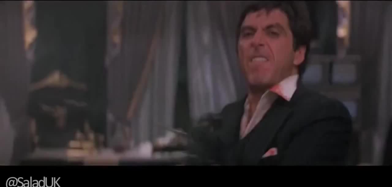 Лицо со шрамом Тони Монтана Scarface - Coub