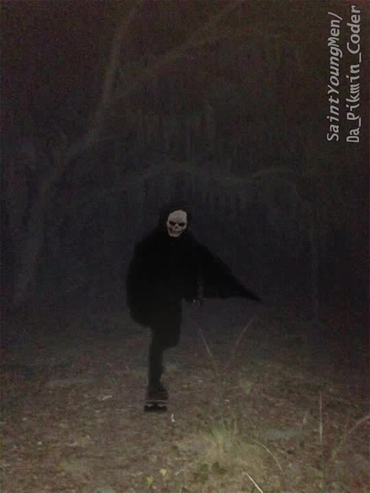 Edgy skeleton - Coub