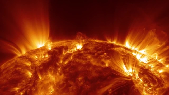 Surface of the Sun - Coub