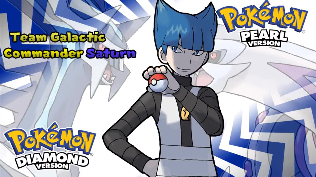 Pokemon D/P/Pt - Team Galactic Commander Battle - Coub