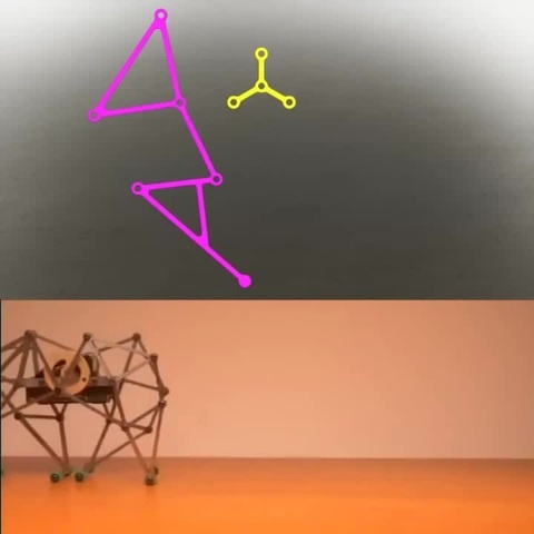 Шагоход Янсена Jansen's Linkage Walker - Coub