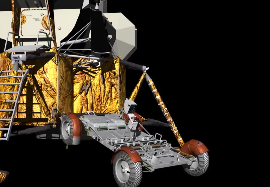 Apollo Lunar Rover Deployment - Coub - The Biggest Video Meme Platform