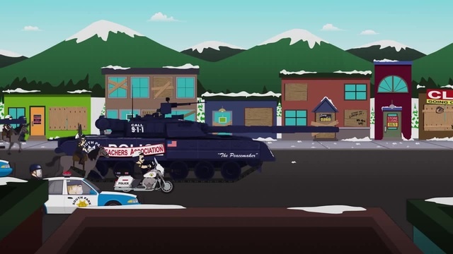 South Park Police Department Protect And Serv - Coub
