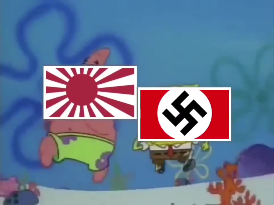 SpongeBob WW2 Meme - Coub