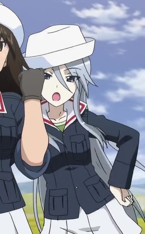Girls & Panzer Flint dance (DRUM GO DUM) - Coub