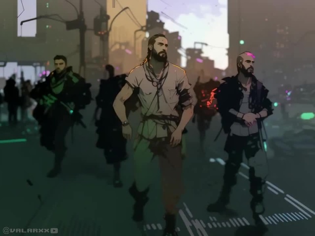 Techno Viking but it's Animated by AI - Coub