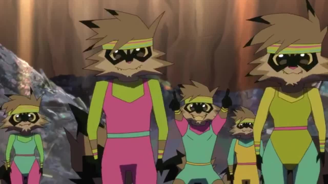 The Fitness Raccoons - Coub