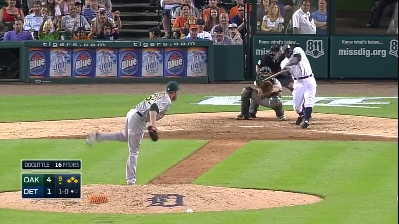 Davis' grand slam wins it for the Tigers - Coub