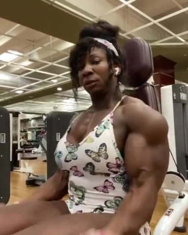 FBB Margie V Martin shredded biceps workout - Coub