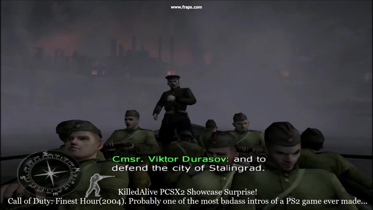 PCSX2 Showcase Surprise! COD: Finest Hour. One of the most memorable moments! - Coub