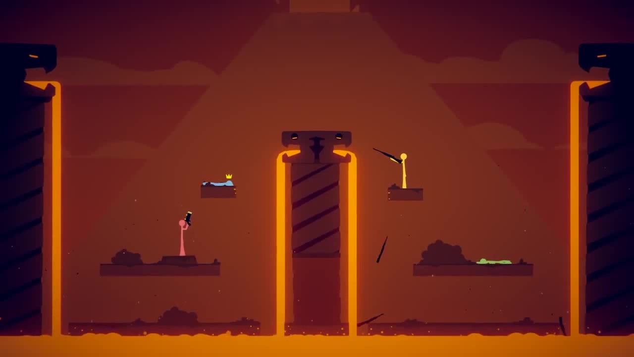 Stick Fights - SNAKES - Coub