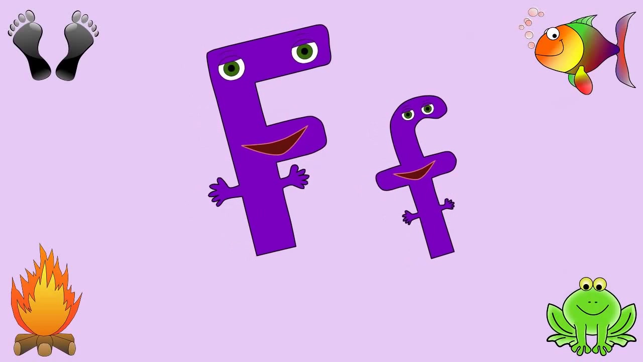 letter f 🐟🐸👣🔥🏳️🚒👪🧚👨‍🌾☝ - Coub