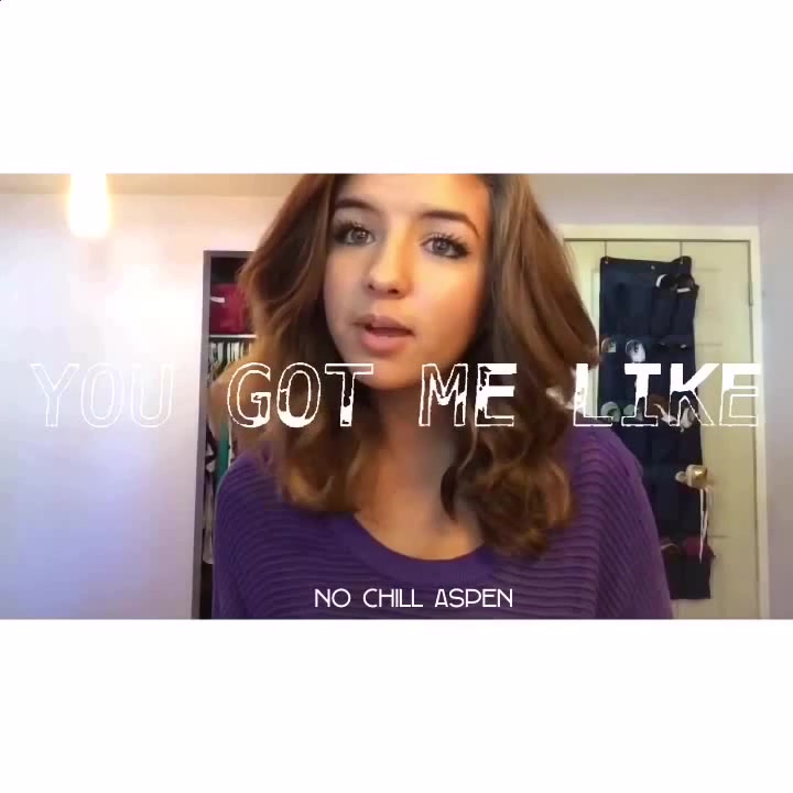 "You got me like.." +sorry for the quality + I have no more ideas comment some people or movies ...